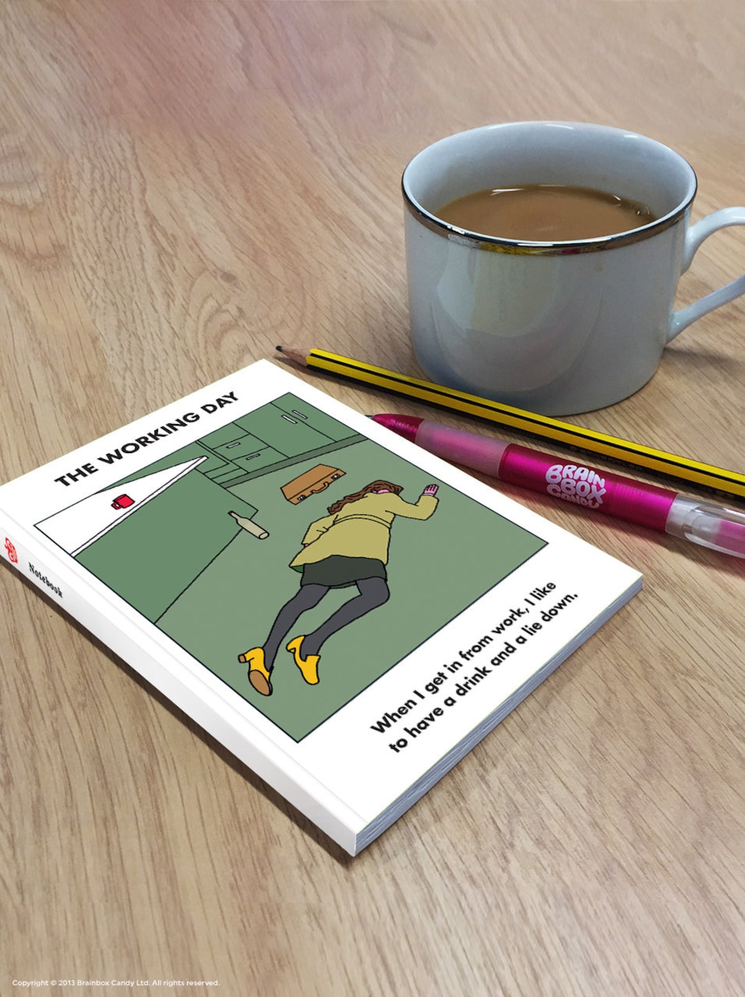 Modern Toss A6 Notebook Funny Gifts for Him Her Men Women Colleagues ...