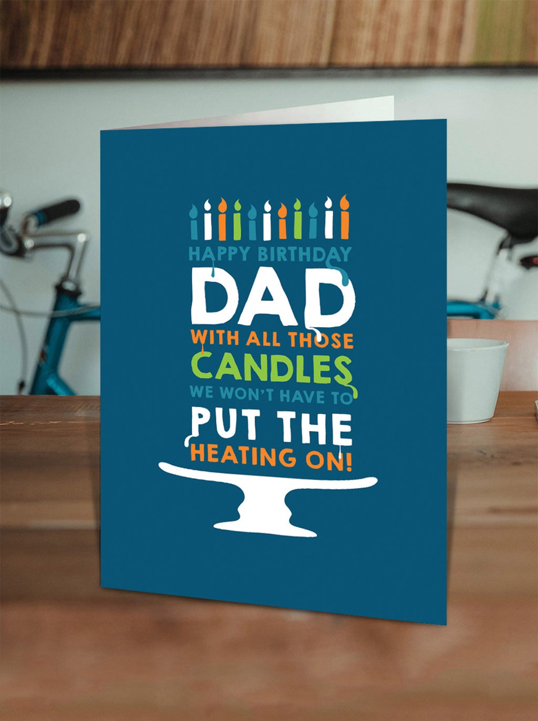 Funny Birthday Card for Dad Cheeky Dad Cards Cards for Dad - Etsy