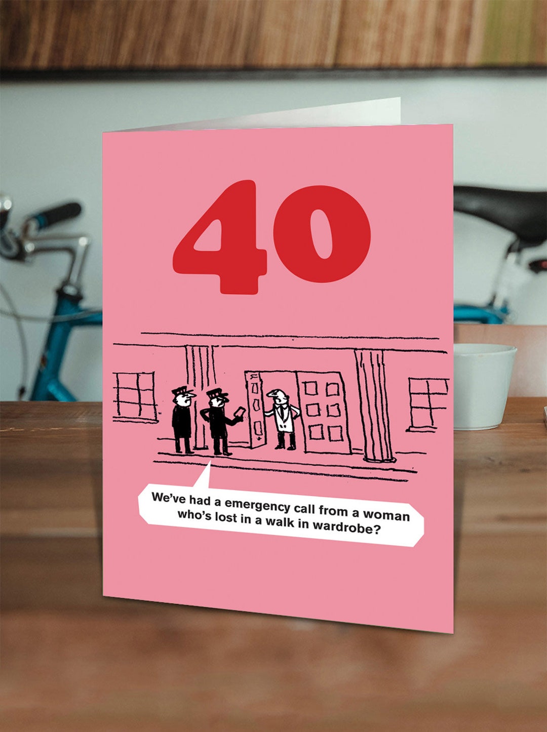 Funny 40th Birthday Card by Modern Toss 40th Cards Age 40 Cheeky Humour ...