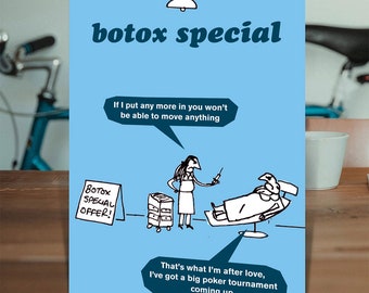 Funny Botox Card - Etsy