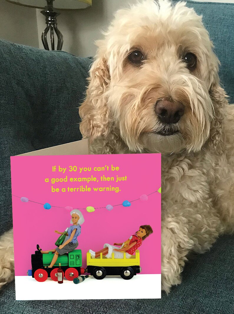 Funny 30th Birthday Card for Girl Friend Mate Bestie - Etsy