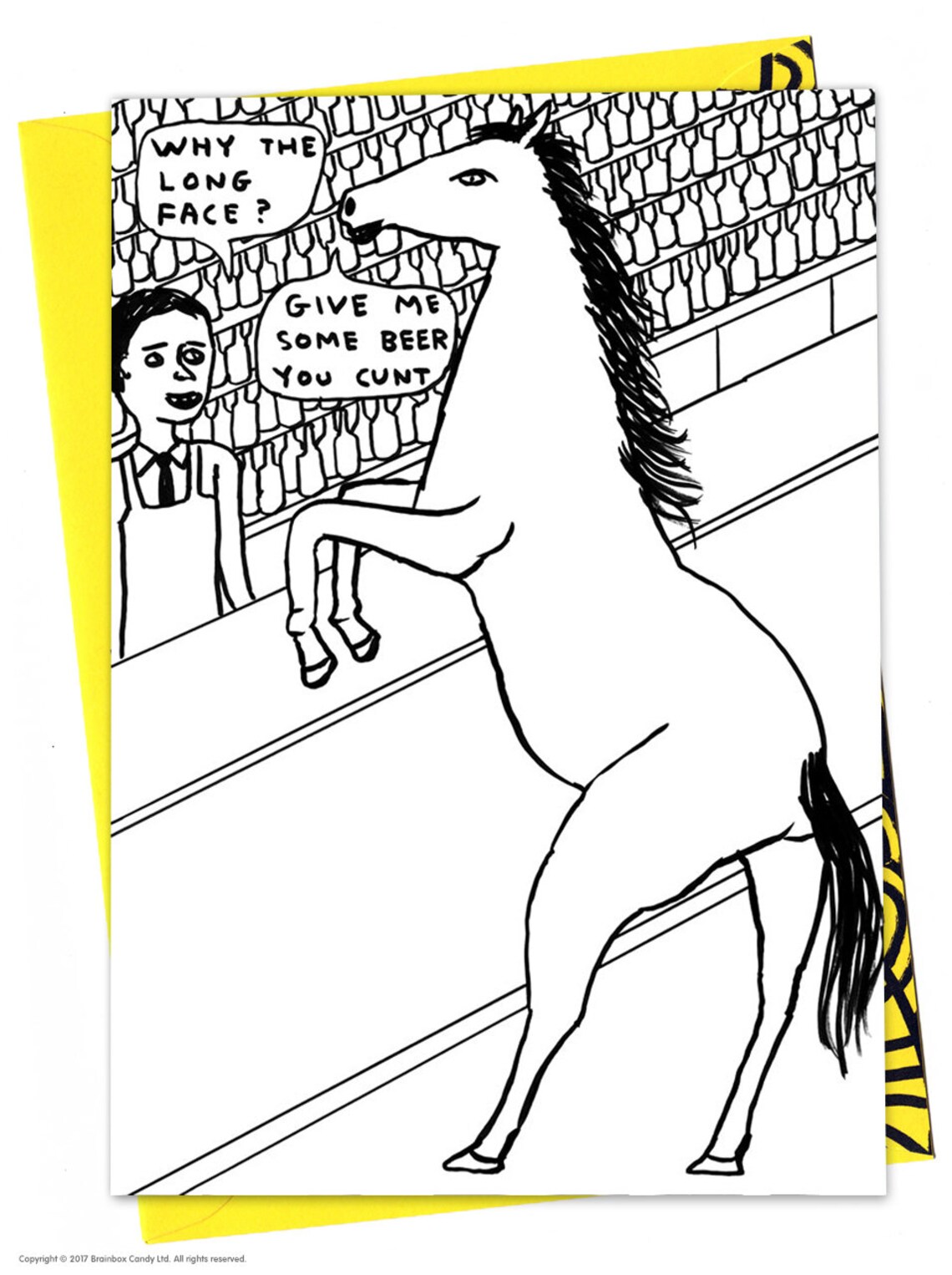 Official David Shrigley Card Funny Birthday Cards for Him - Etsy Hong Kong