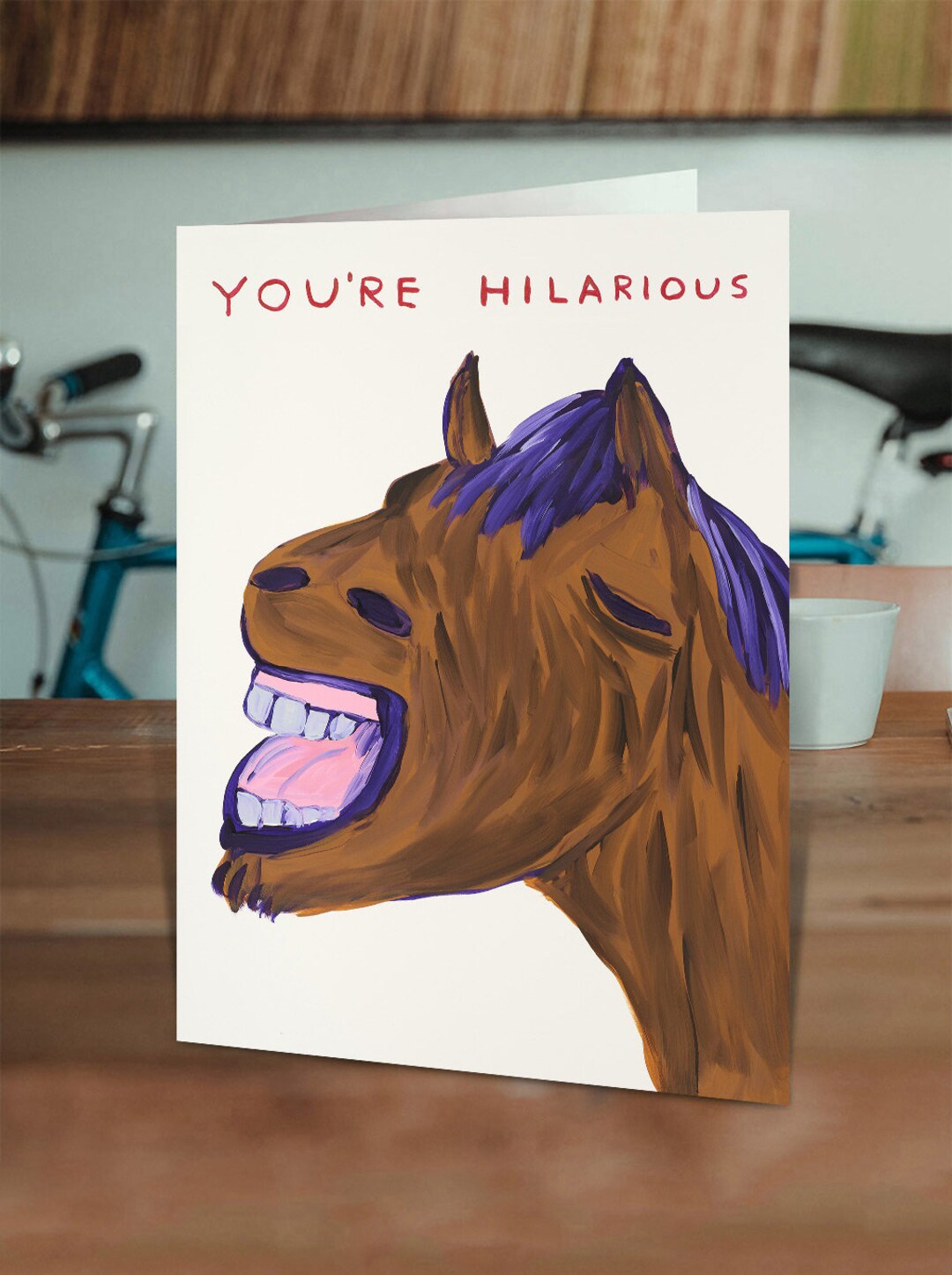 Official David Shrigley Card Funny Cards for Him Her brother Sister ...