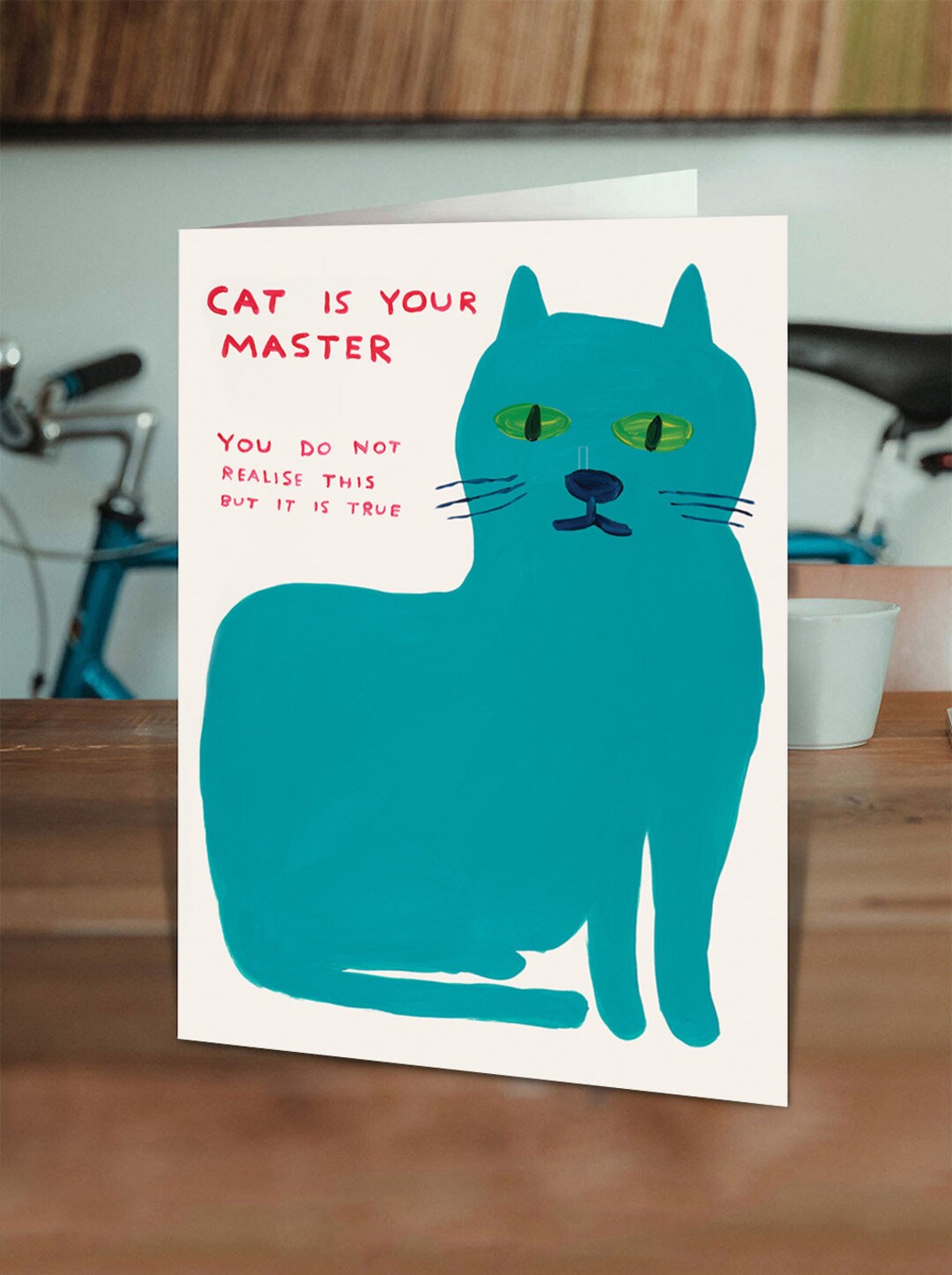 Official David Shrigley Card Funny Birthday Card for Him Her Husband ...