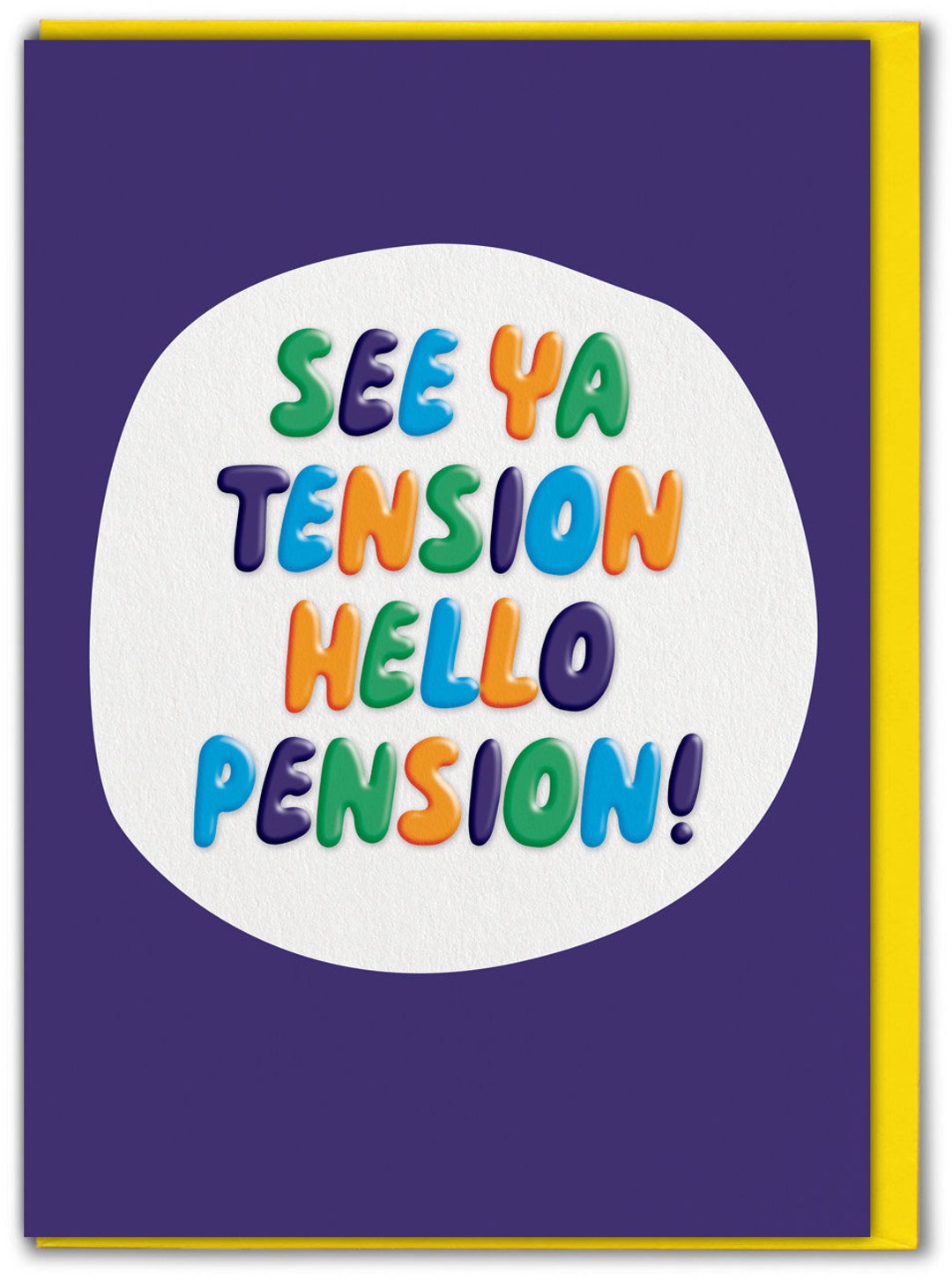 Funny Retirement Card Good Luck in Your EMBOSSED Retirement Card ...