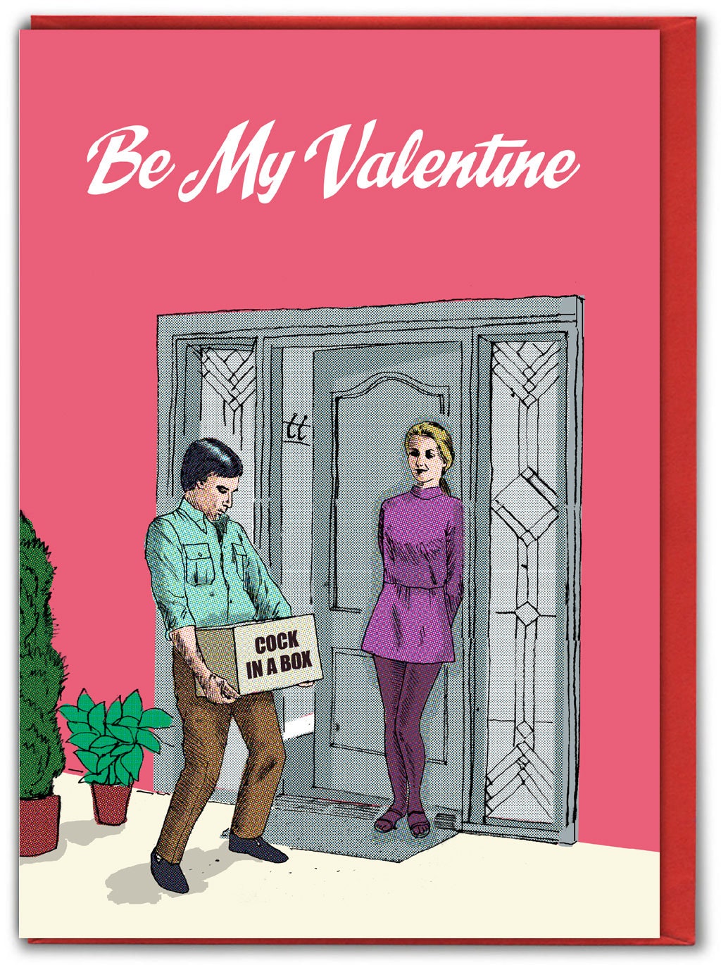 Official Modern Toss Valentine's Day Card for Girlfriend - Etsy