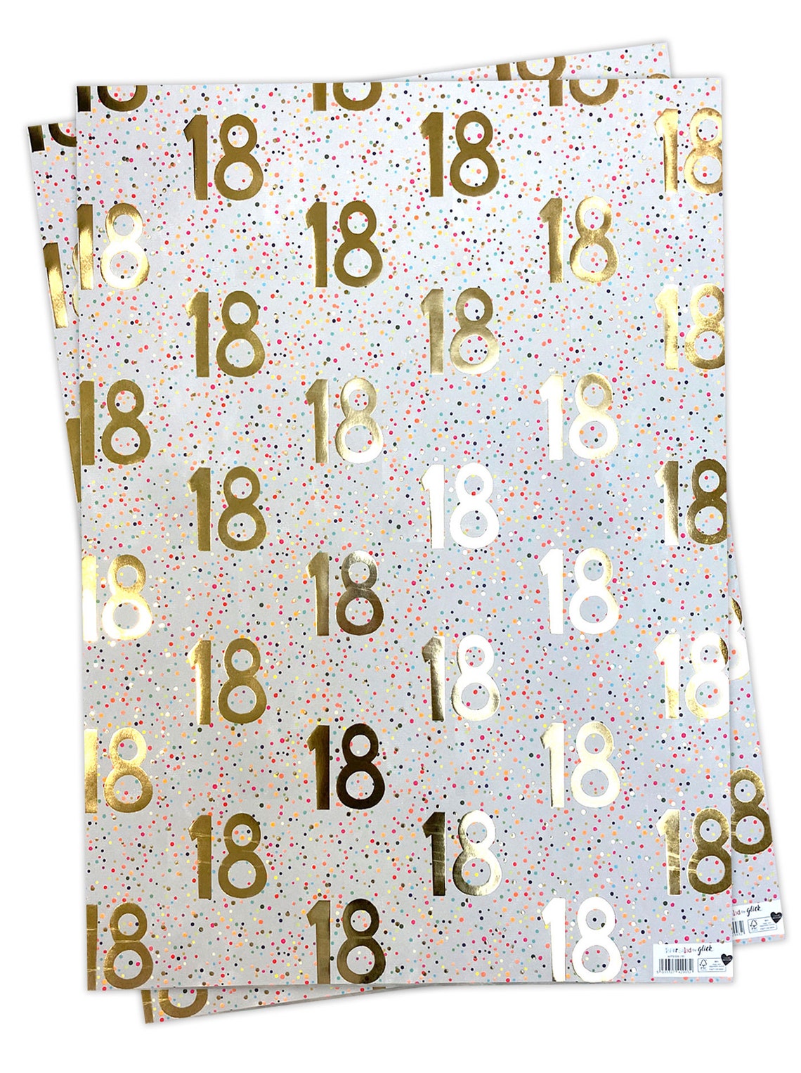 18th Birthday Wrapping Paper For Boy Girl Friend Mate | Etsy