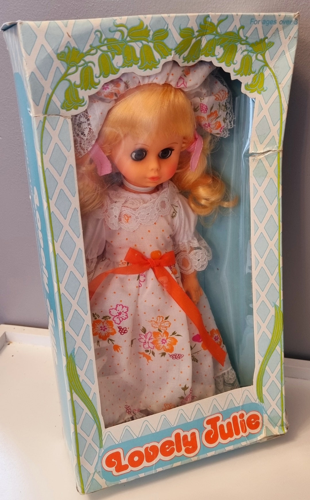 This Vintage Vinyl Doll From the 1960s or 1970s is a Beautiful Lovely ...