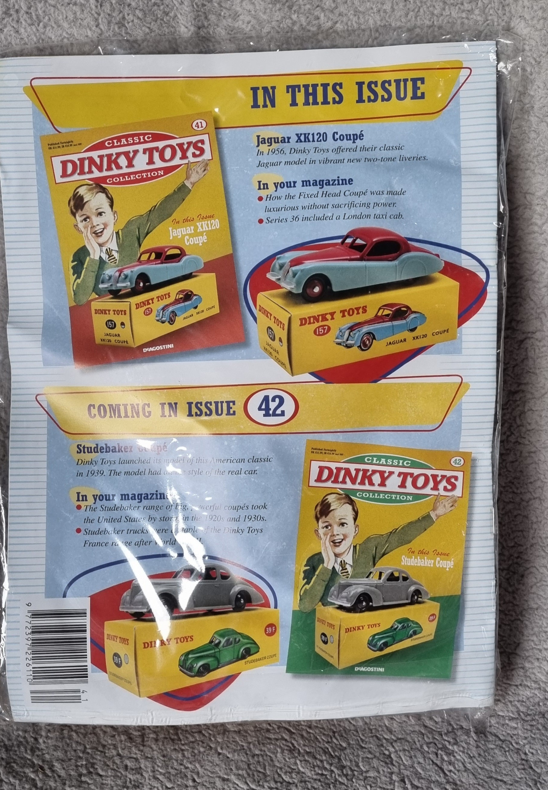 Vintage De Agostini Classic Dinky Toys Collection Magazine Diecast ...