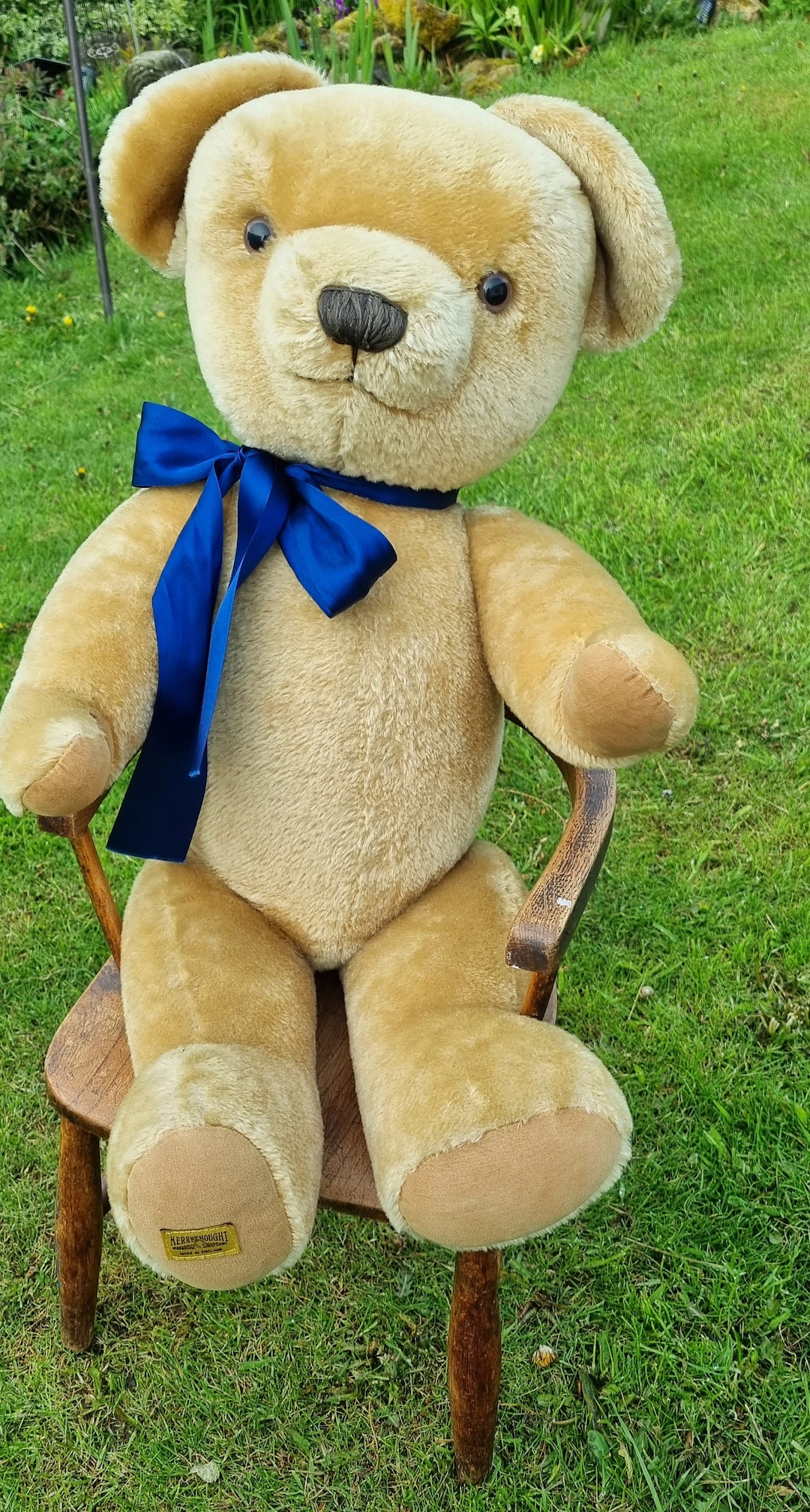 Rare Vintage Merrythought Jointed Teddy Bear, Very Large 28 Label, ted ...