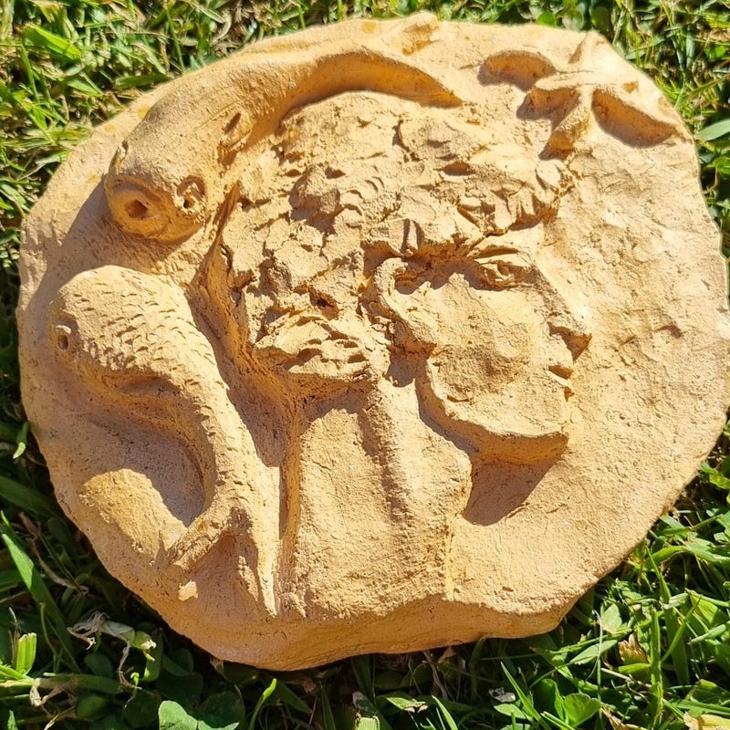 Pottery Plaque - Etsy UK