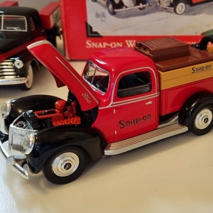 Rare Vintage Snap on Ford Chevrolet Trucks, Die Cast 1999 Money Box ...