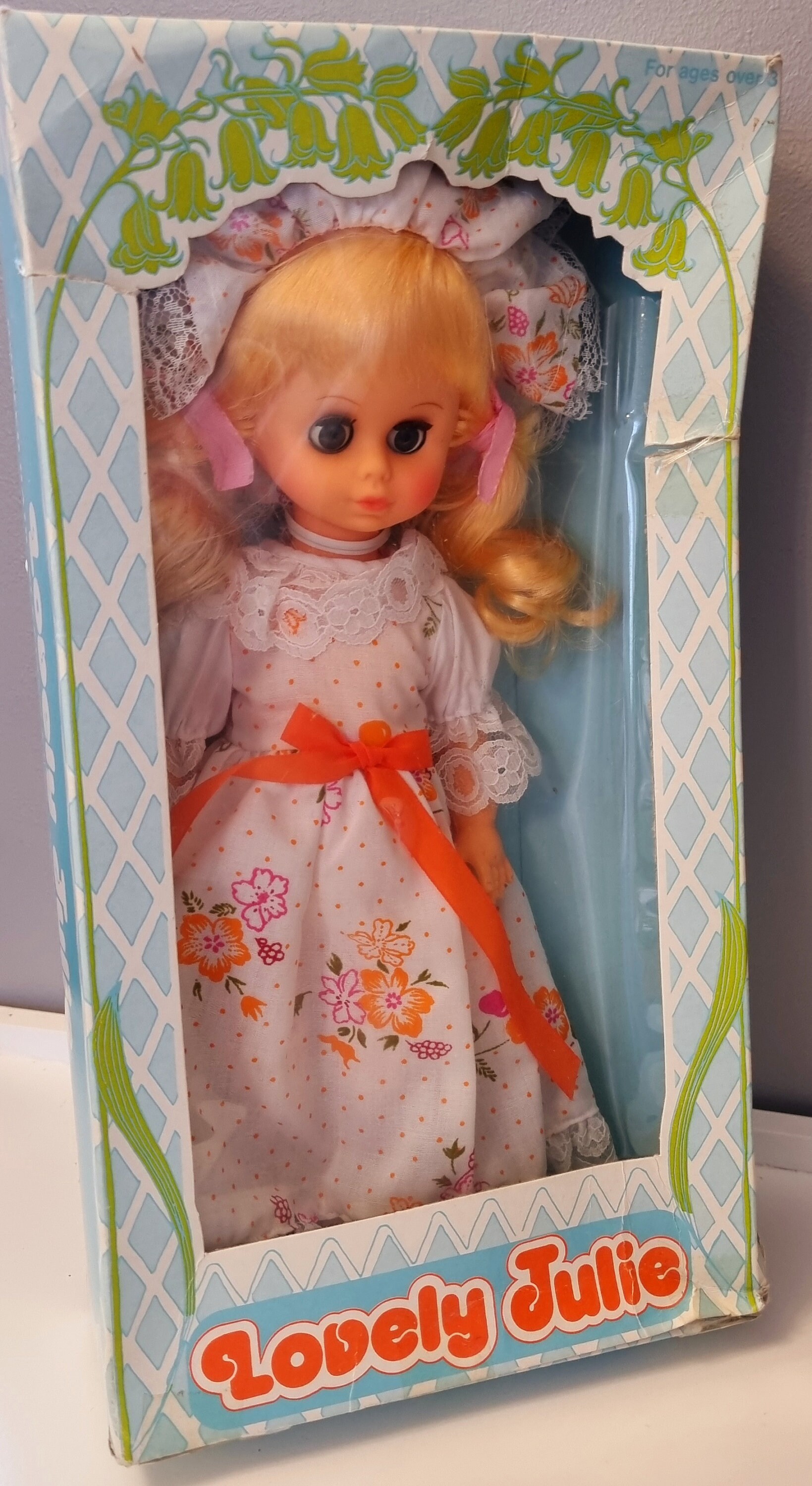 This Vintage Vinyl Doll From the 1960s or 1970s is a Beautiful Lovely ...