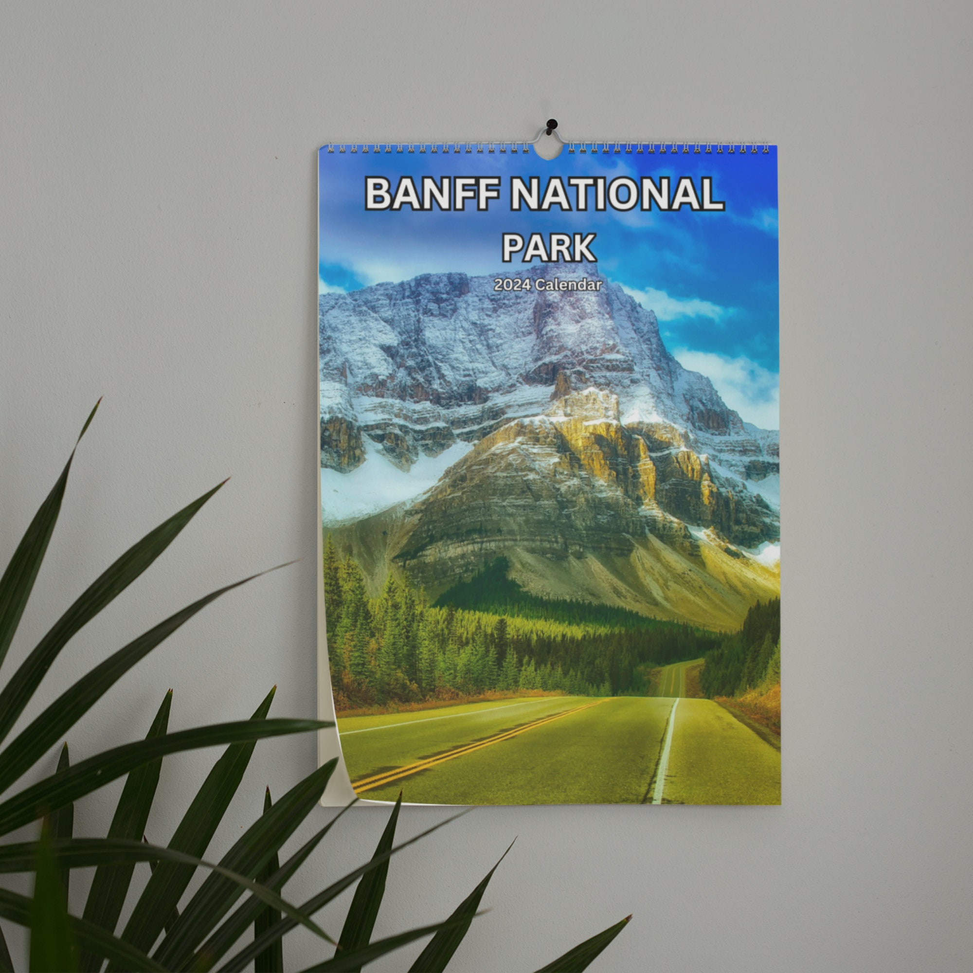 Banff National Park Wall Calendar 2024 - Etsy