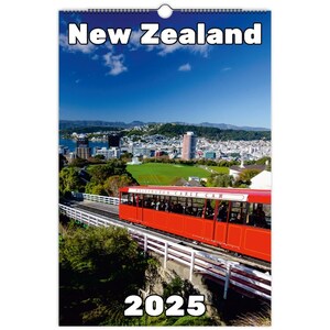 2025 New Zealand Wall Calendar - Etsy UK