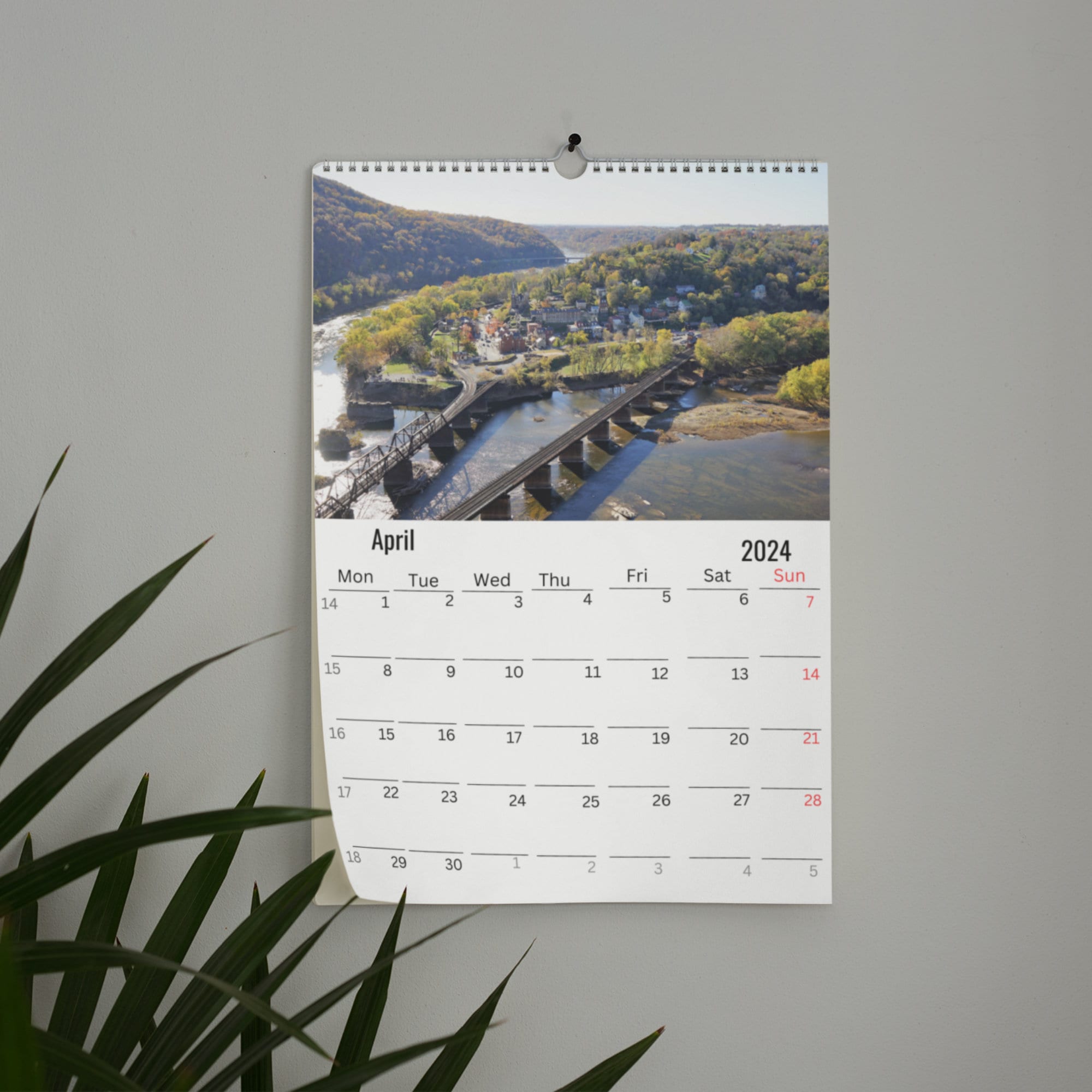 Virginia Wall Calendar 2024 - Etsy