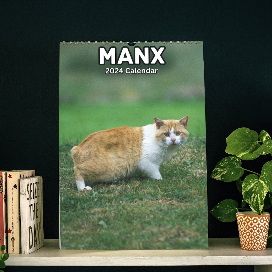 Manx Wall Calendar 2024 - Etsy
