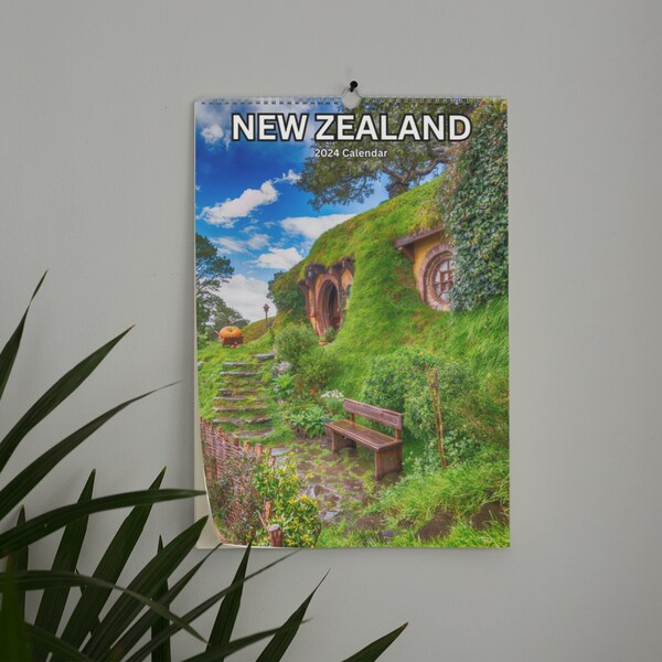 New Zealand 2024 Calendar - Etsy