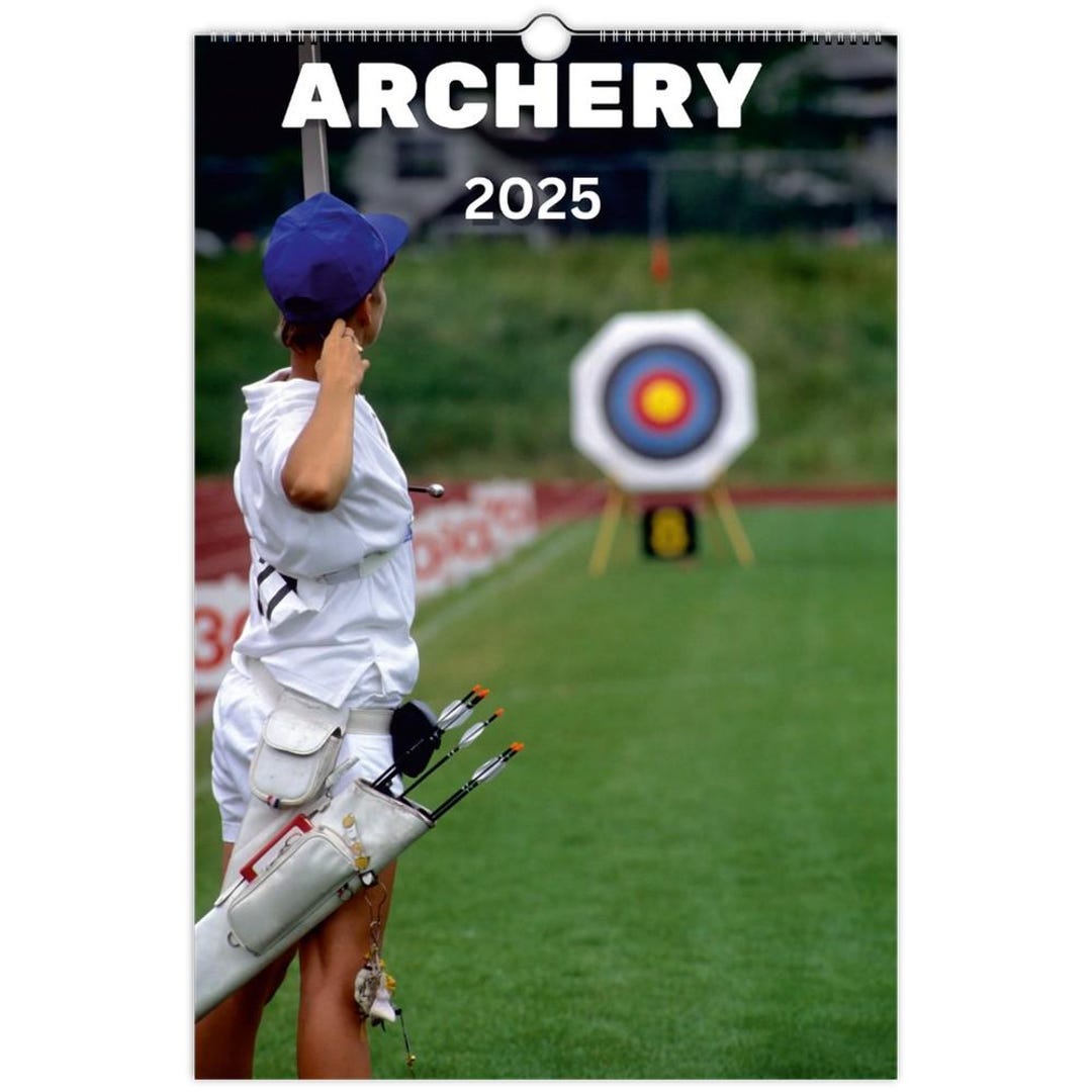 Archery Wall Calendar 2025 - Etsy