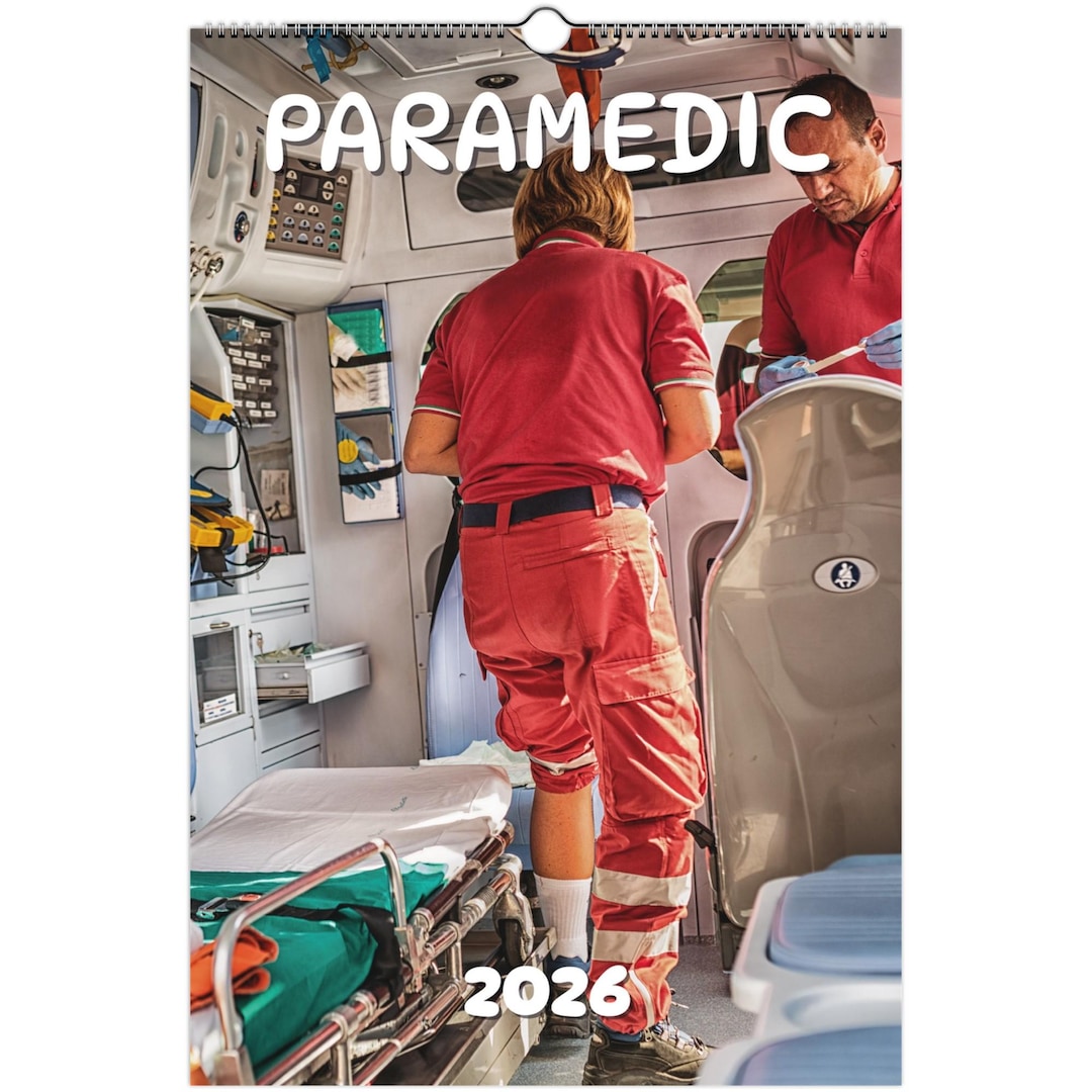 Paramedic Wall Calendar 2026 - Etsy