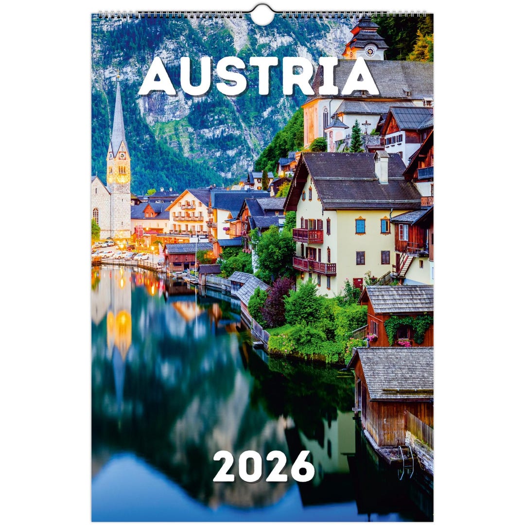 Austria Wall Calendars 2026 - Etsy