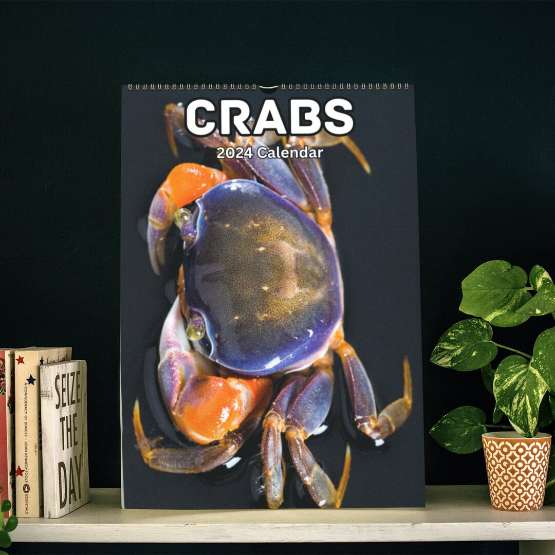Crabs Wall Calendar 2024 - Etsy