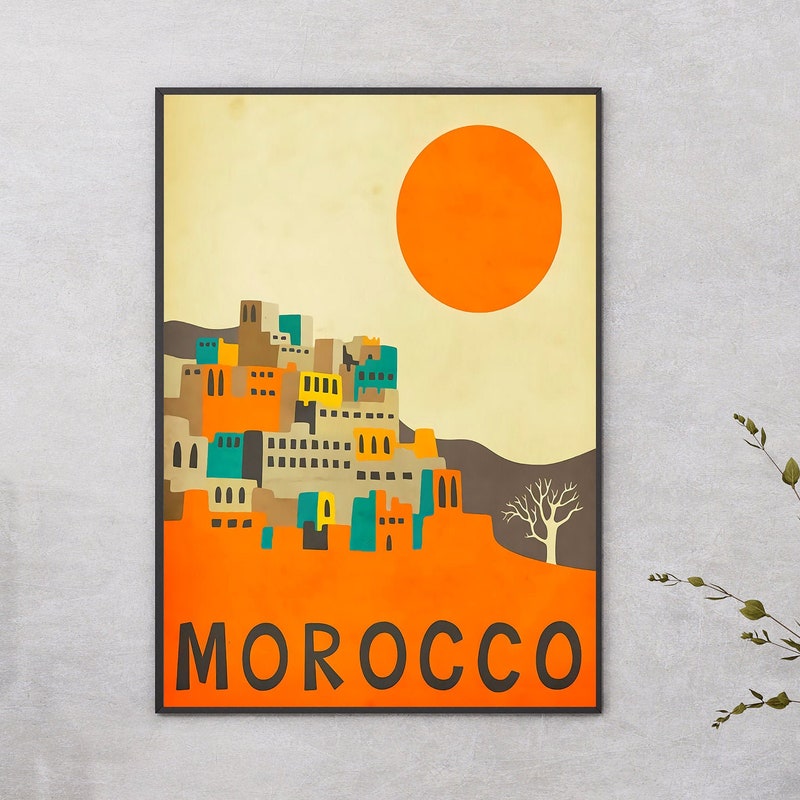 Morocco Poster - Etsy