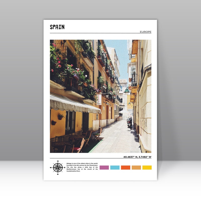 Spanish Poster - Etsy