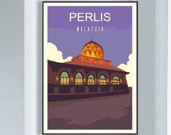 Perlis Print - Etsy