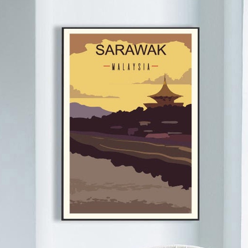 Sarawak Wall Art - Etsy