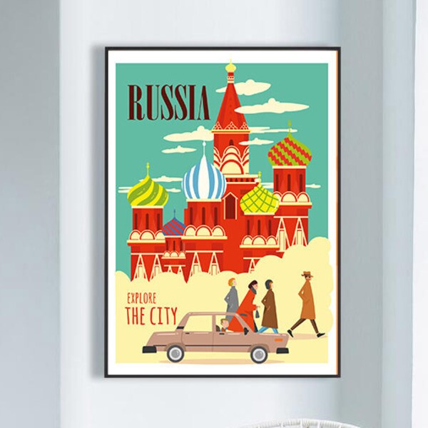 Russian Art Posters - Etsy