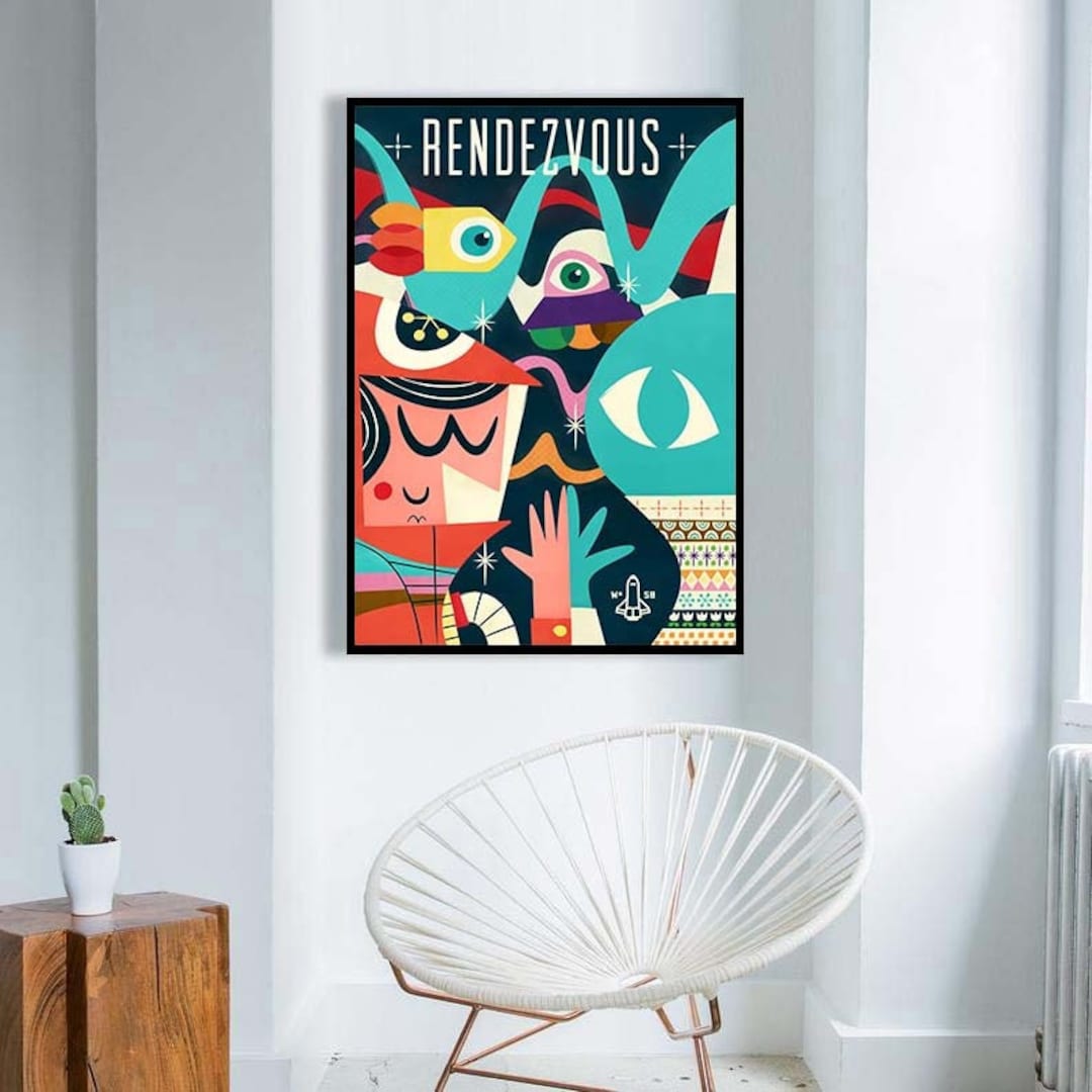 Rendezvous Poster Print,rendezvous Travel Poster,rendezvous Wall Decor ...