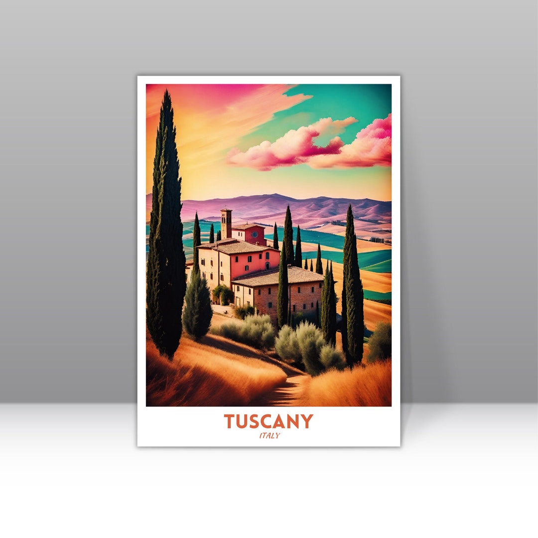 Tuscany Digital Download, Tuscany Poster Print, Tuscany Wall Art ...