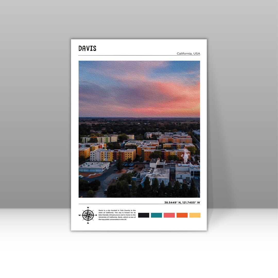 Davis Digital Download, Davis Poster Print, Davis Poster, Davis Print ...