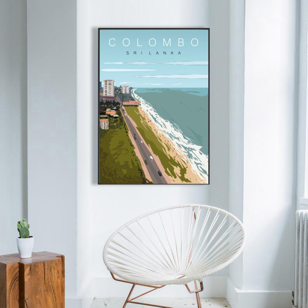 Colombo Poster Print, Colombo Travel Poster, Colombo Travel Art ...