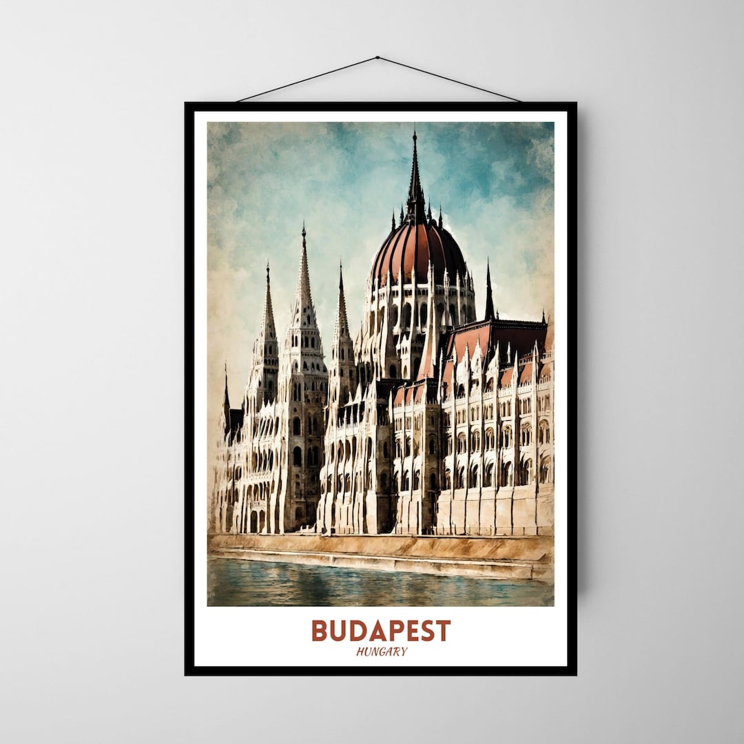 Budapest Digital Download, Budapest Poster Print, Budapest Poster ...