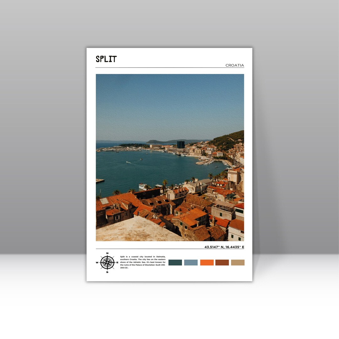 Split Digital Download, Split Poster Print, Split Poster, Split Print ...