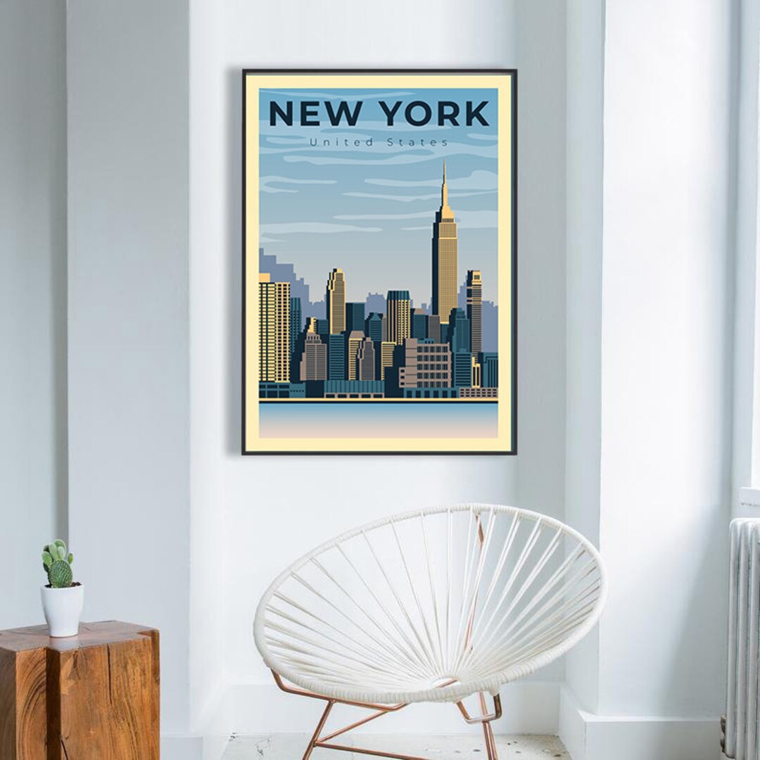 New York Poster Print, New York Travel Poster, New York Print,new York ...
