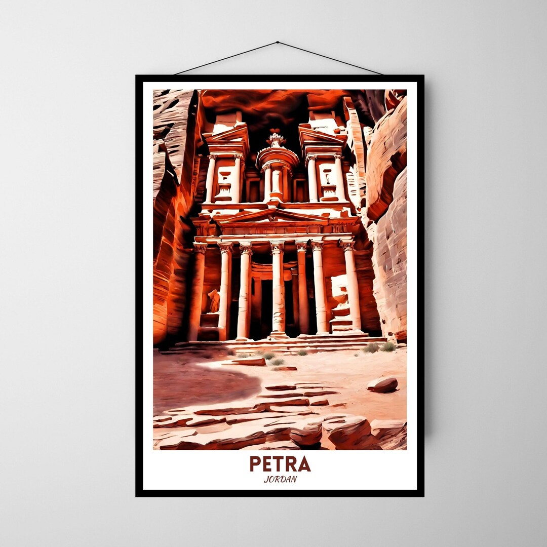 Petra Digital Download, Petra Poster Print, Petra Poster, Petra Print ...