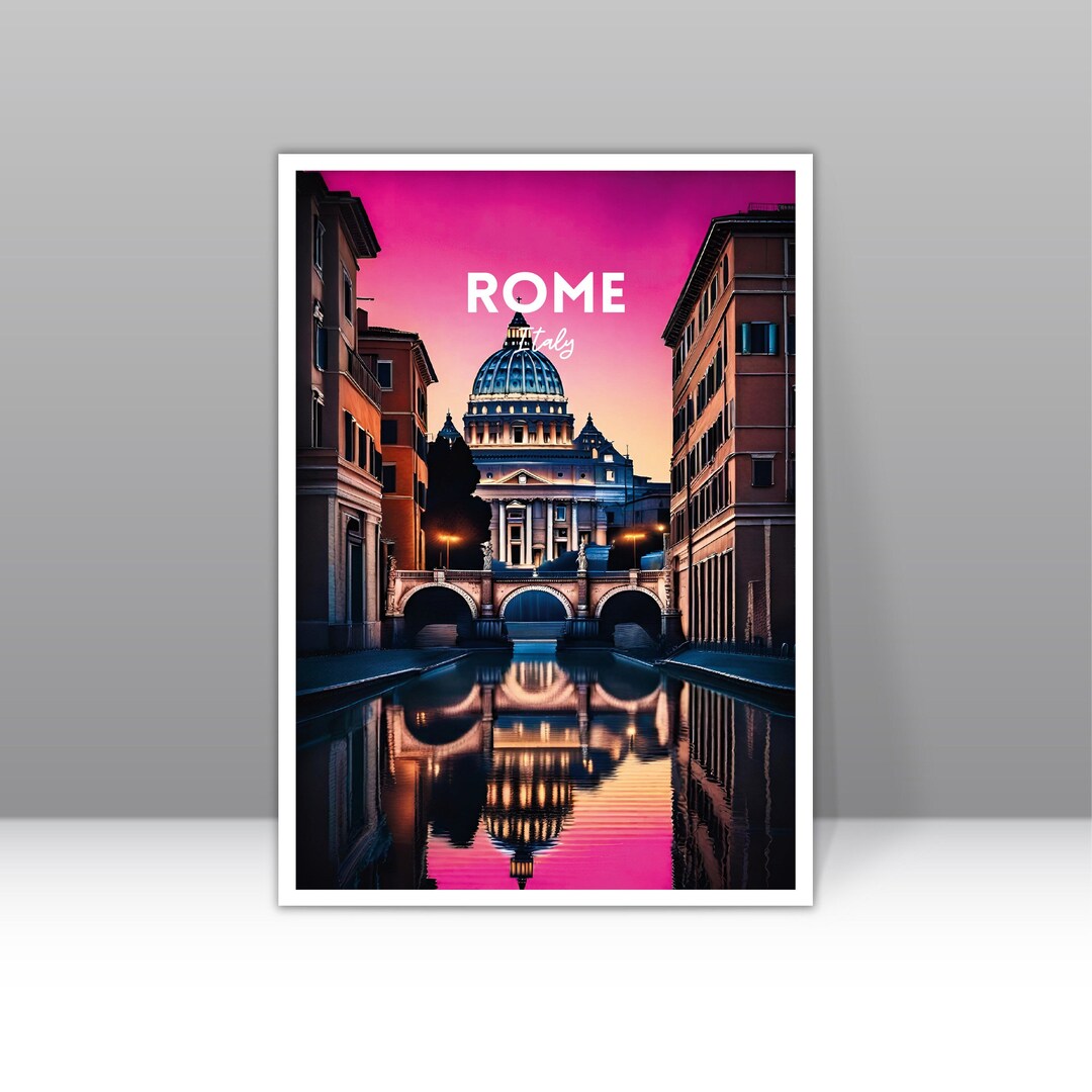 Rome Digital Download, Rome Poster Print, Rome Poster, Rome Print, Rome ...