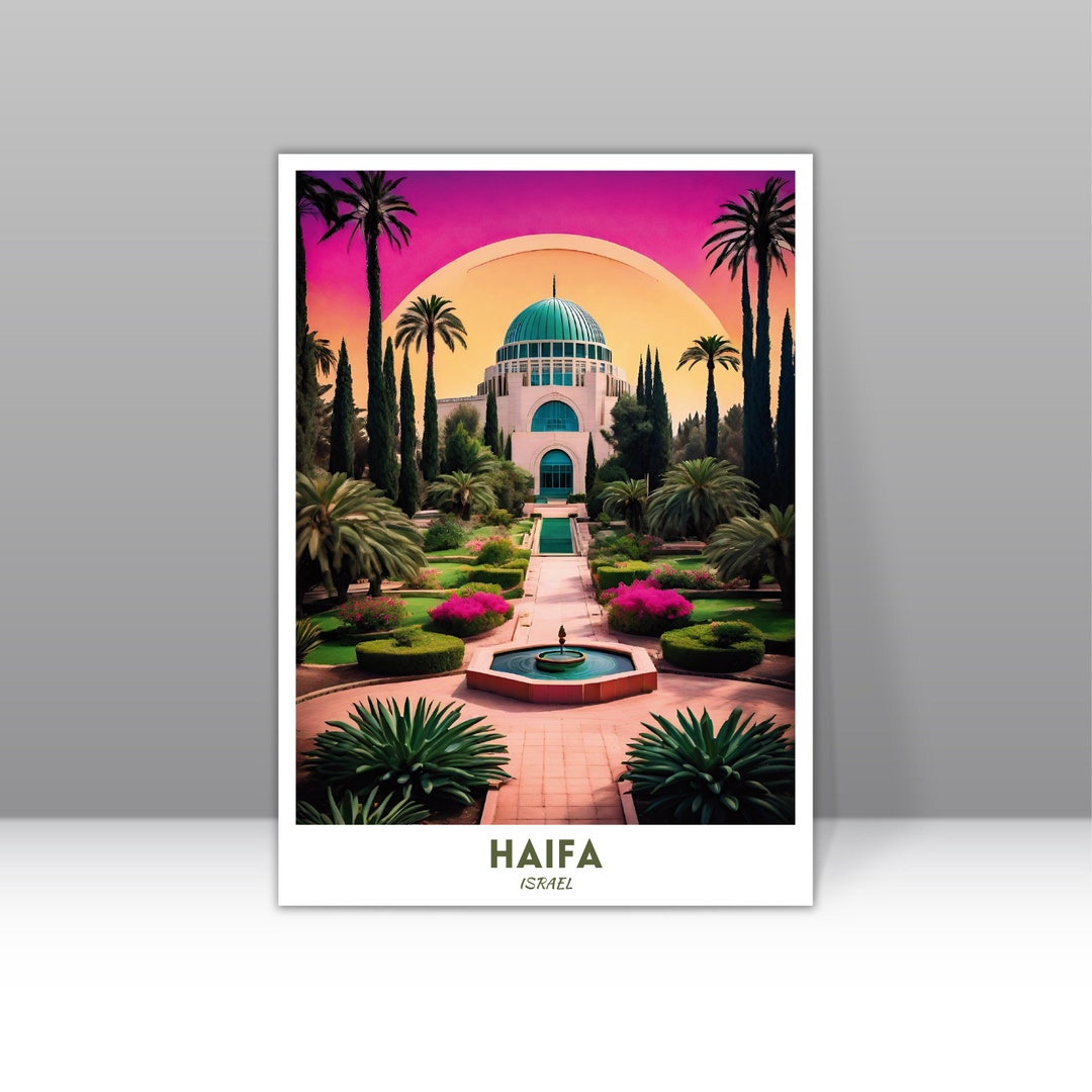 Haifa Digital Download, Haifa Poster Print, Haifa Poster, Haifa Print ...