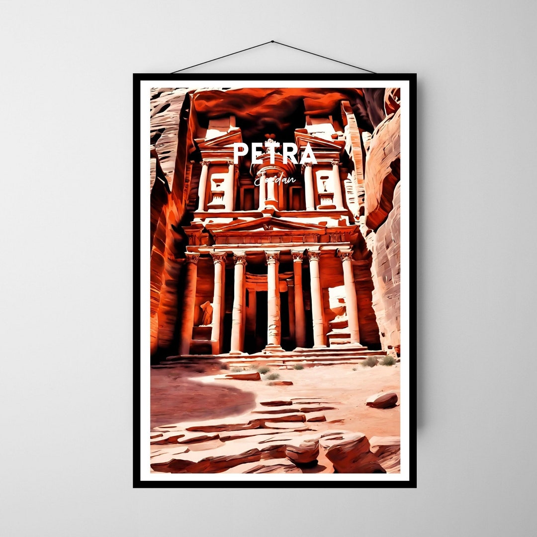 Petra Digital Download, Petra Poster Print, Petra Poster, Petra Print ...