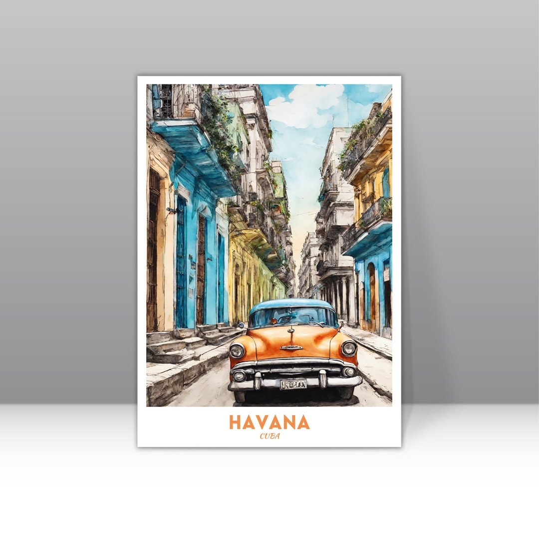 Havana Digital Download, Havana Poster Print, Havana Poster, Havana ...