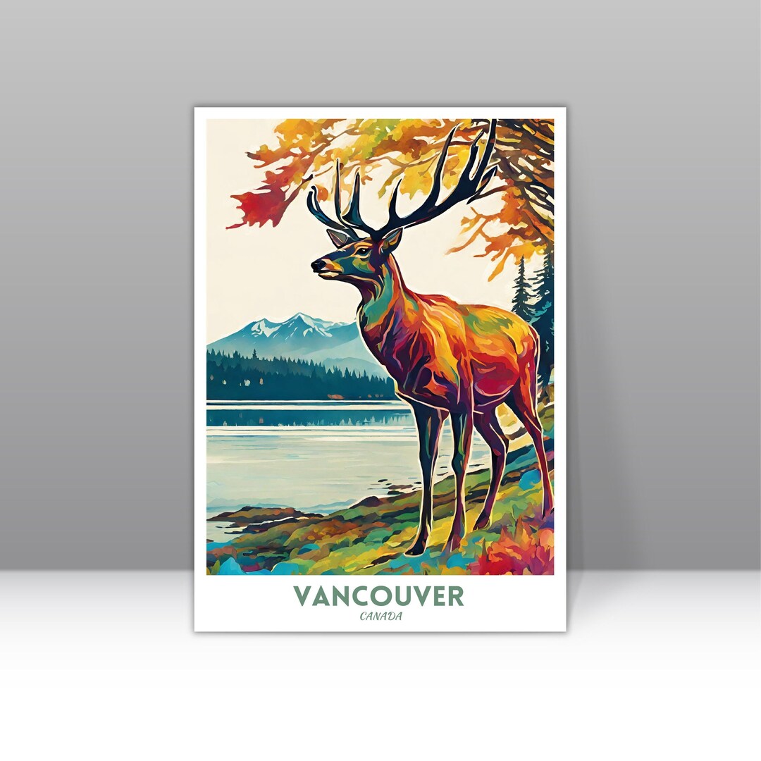 Vancouver Digital Download, Vancouver Poster Print, Vancouver Poster ...