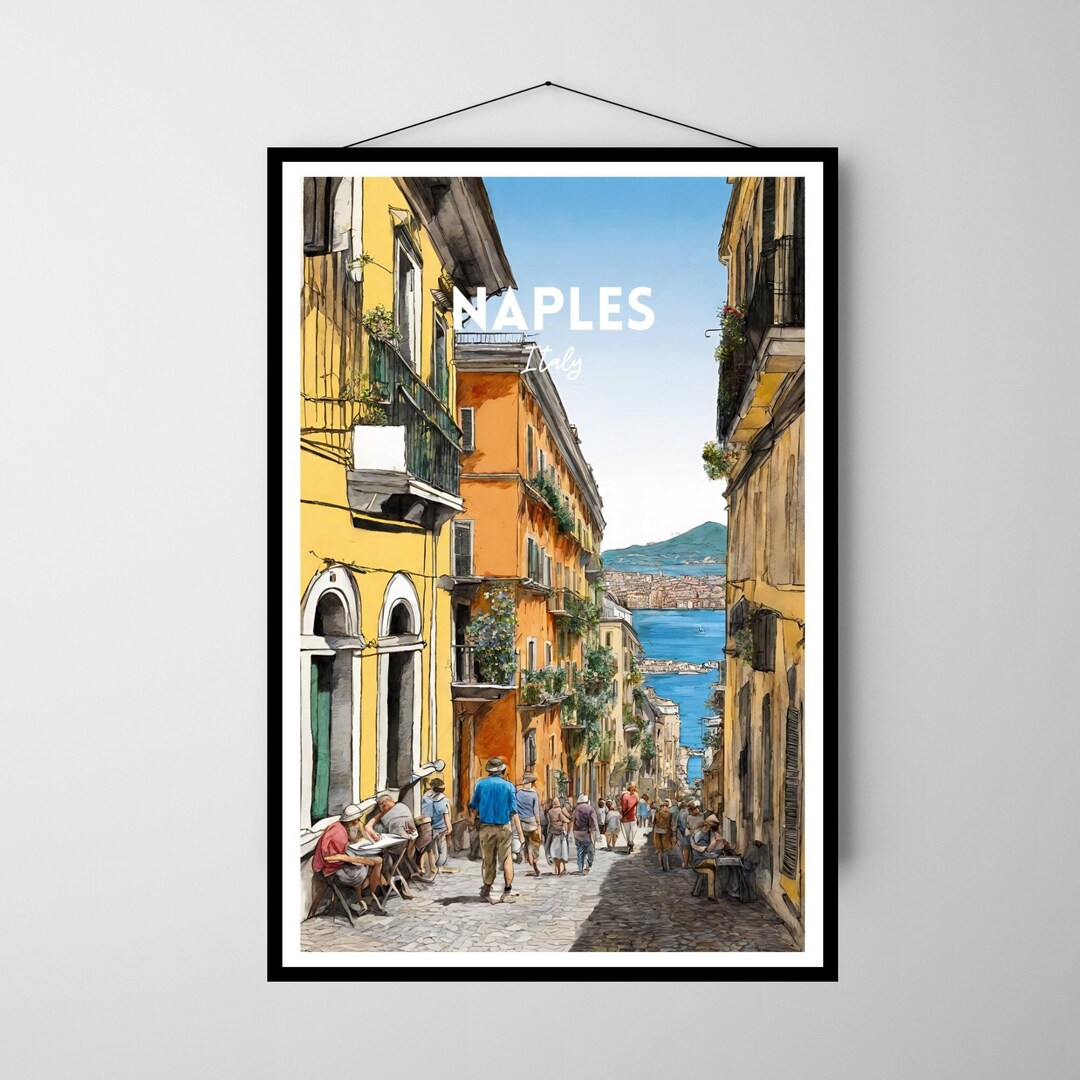 Naples Digital Download, Naples Poster Print, Naples Wall Art, Naples ...