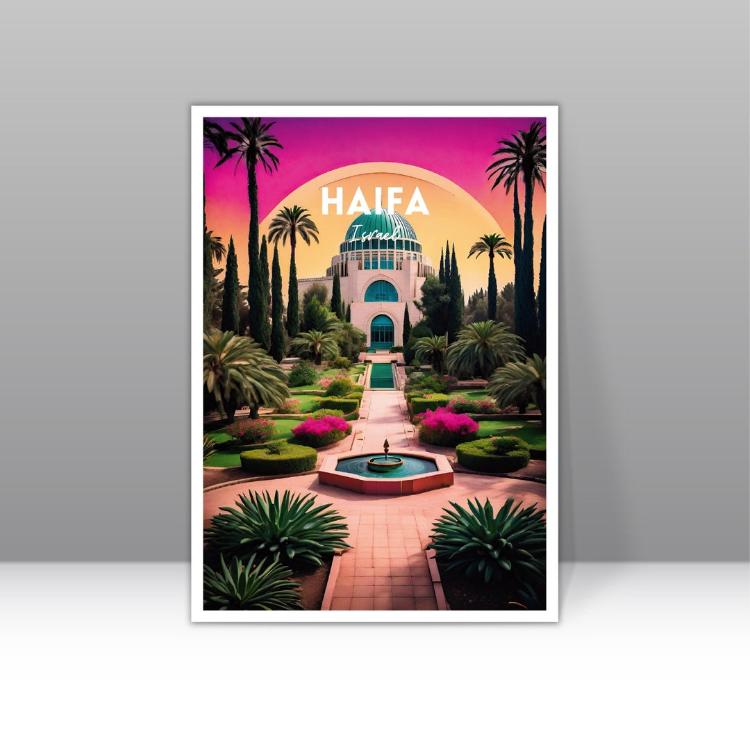 Haifa Digital Download, Haifa Poster Print, Haifa Poster, Haifa Print ...