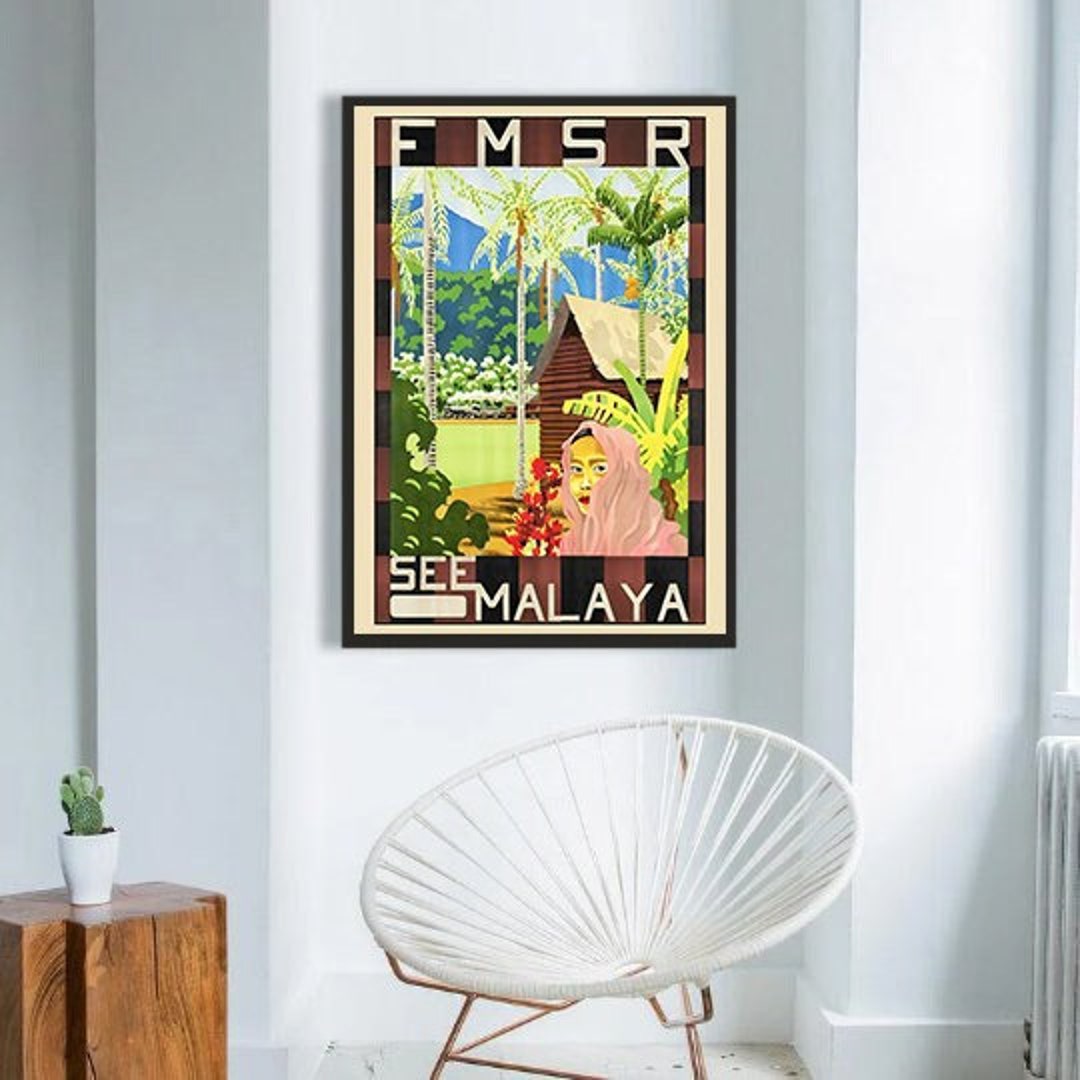 Malaya Poster Print, Malaya Travel Poster, Malaya Print, Malaya Poster ...
