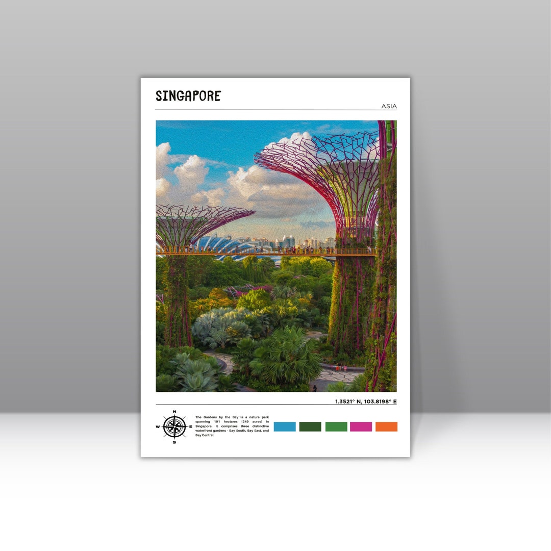 Singapur Foto, Singapur Ölgemälde, Singapur Druck, Singapur Wandkunst ...