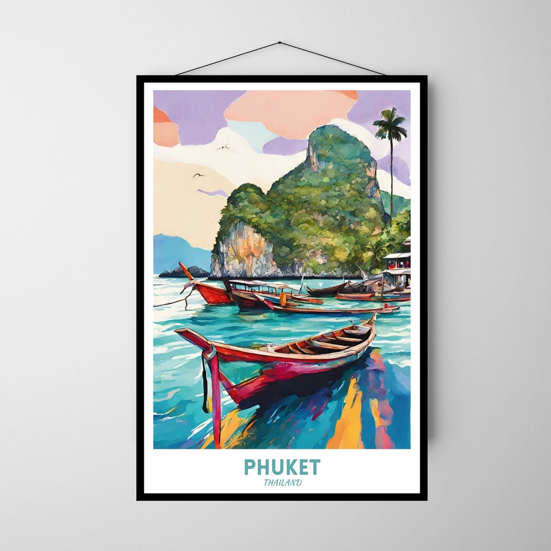Phuket Digital Download, Phuket Poster Print, Phuket Poster, Phuket ...