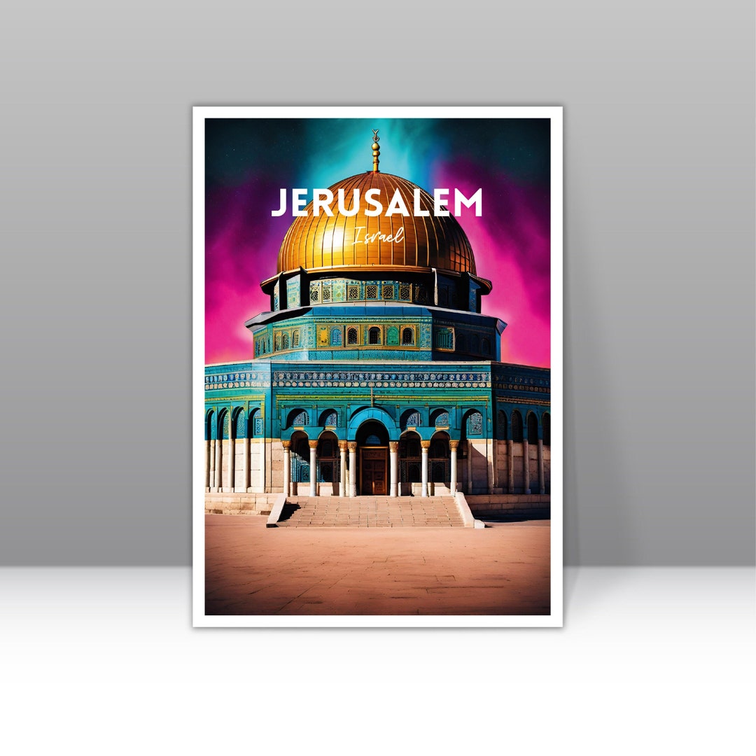 Jerusalem Digital Download, Jerusalem Poster Print, Jerusalem Poster ...